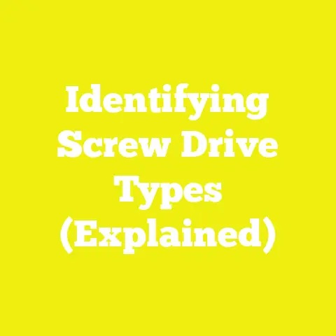 Identifying Screw Drive Types (Explained)