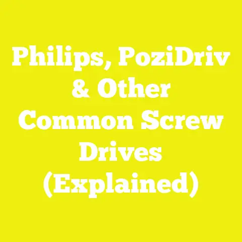Understanding Phillips And Other Common Screw Heads (Guide)