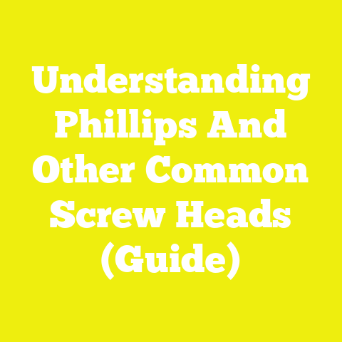 Understanding Phillips And Other Common Screw Heads (Guide)