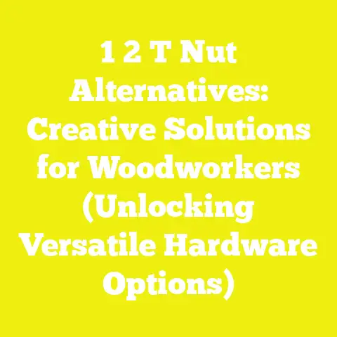 1 2 T Nut Alternatives: Creative Solutions for Woodworkers (Unlocking ...