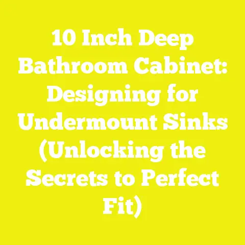 10 Inch Deep Bathroom Cabinet: Designing for Undermount Sinks ...