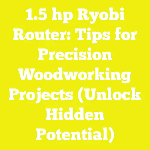 1.5 hp Ryobi Router: Tips for Precision Woodworking Projects (Unlock ...