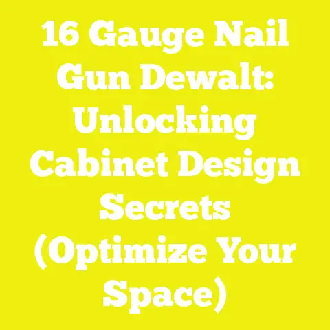 16 Gauge Nail Gun Dewalt: Unlocking Cabinet Design Secrets (Optimize ...