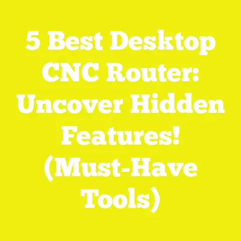 5 Best Desktop CNC Router: Uncover Hidden Features! (Must-Have Tools)