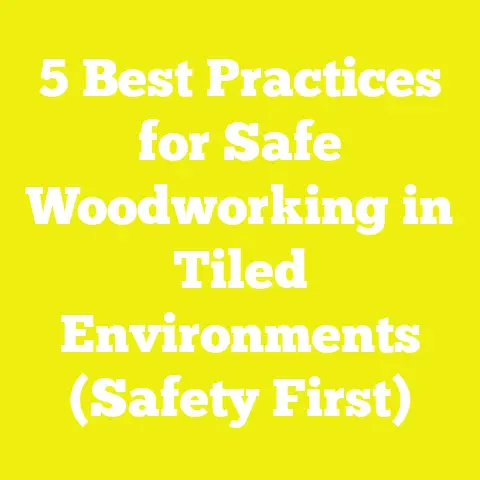 5 Best Practices for Safe Woodworking in Tiled Environments (Safety First)