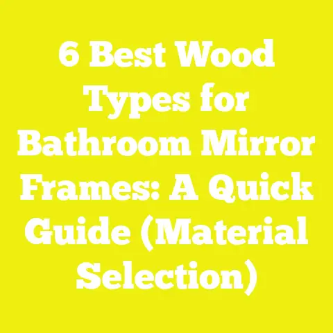 6 Best Wood Types for Bathroom Mirror Frames: A Quick Guide (Material ...