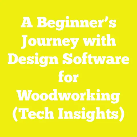 A Beginner's Journey with Design Software for Woodworking (Tech Insights)
