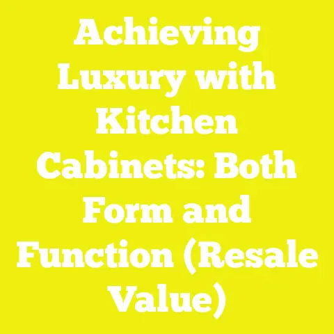 Achieving Luxury with Kitchen Cabinets: Both Form and Function (Resale ...