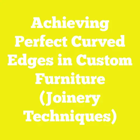 Achieving Perfect Curved Edges in Custom Furniture (Joinery Techniques)
