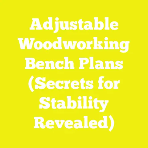 Adjustable Woodworking Bench Plans (Secrets for Stability Revealed)