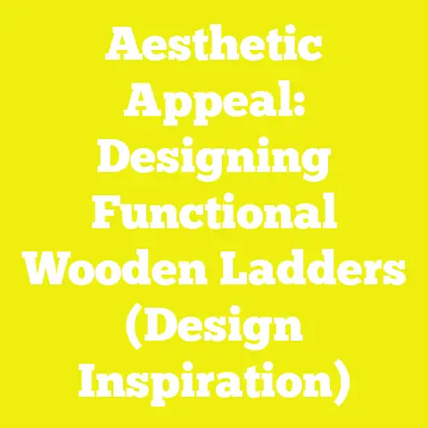 Aesthetic Appeal: Designing Functional Wooden Ladders (Design Inspiration)