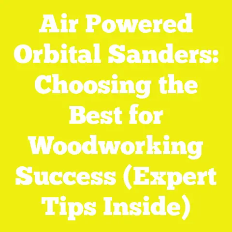Air Powered Orbital Sanders: Choosing the Best for Woodworking Success ...