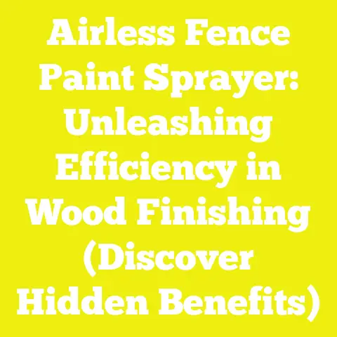 Airless Fence Paint Sprayer: Unleashing Efficiency in Wood Finishing ...