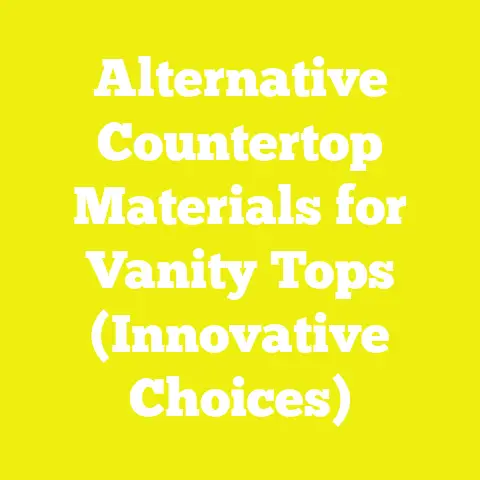 Alternative Countertop Materials for Vanity Tops (Innovative Choices)