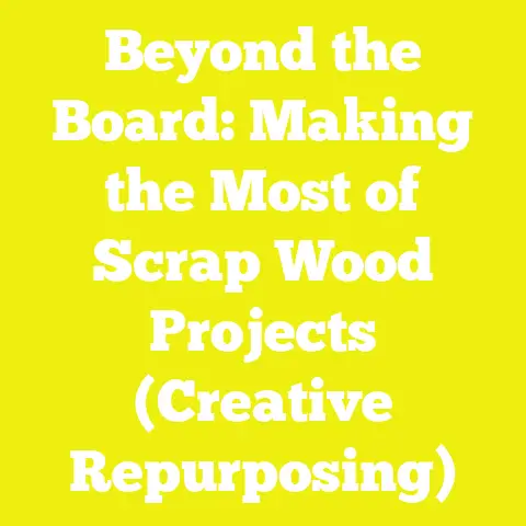 Beyond the Board: Making the Most of Scrap Wood Projects (Creative ...