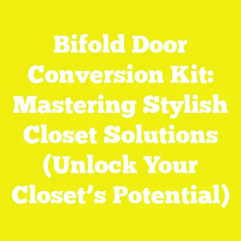 Bifold Door Conversion Kit: Mastering Stylish Closet Solutions (Unlock ...