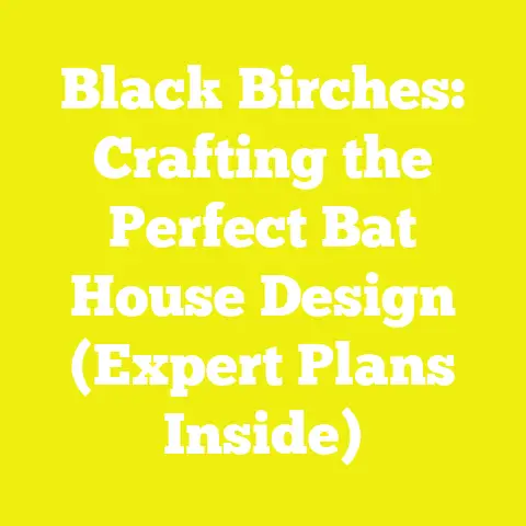Black Birches: Crafting the Perfect Bat House Design (Expert Plans Inside)