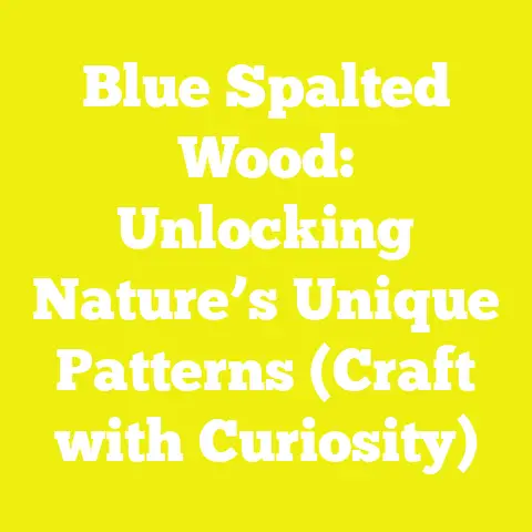 Blue Spalted Wood: Unlocking Nature's Unique Patterns (Craft with ...