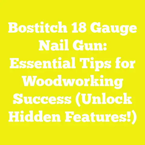Bostitch 18 Gauge Nail Gun: Essential Tips for Woodworking Success ...