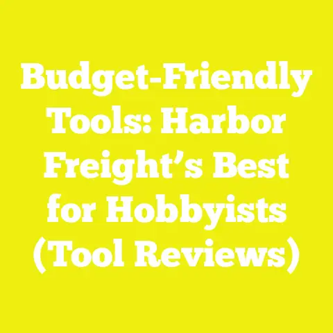 Budget-Friendly Tools: Harbor Freight's Best for Hobbyists (Tool Reviews)