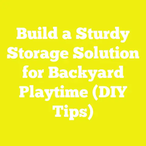 Build a Sturdy Storage Solution for Backyard Playtime (DIY Tips)