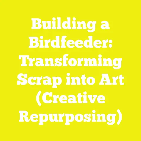 Building a Birdfeeder: Transforming Scrap into Art (Creative Repurposing)