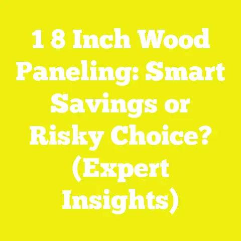 1 8 Inch Wood Paneling: Smart Savings or Risky Choice? (Expert Insights)