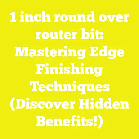1 inch round over router bit: Mastering Edge Finishing Techniques ...