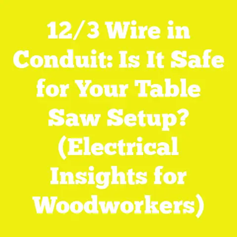 12/3 Wire in Conduit: Is It Safe for Your Table Saw Setup? (Electrical ...