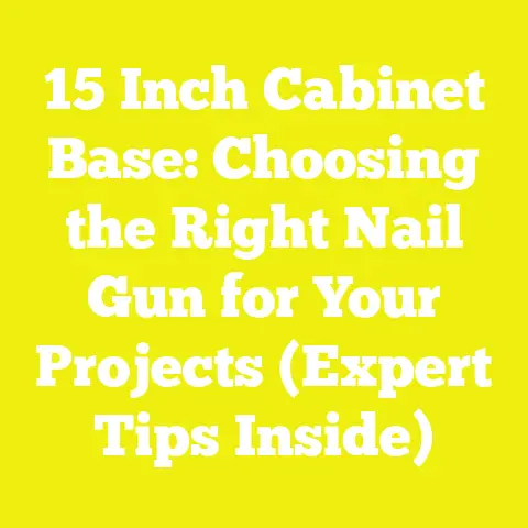 15 Inch Cabinet Base: Choosing the Right Nail Gun for Your Projects ...