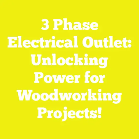 3 Phase Electrical Outlet: Unlocking Power for Woodworking Projects!
