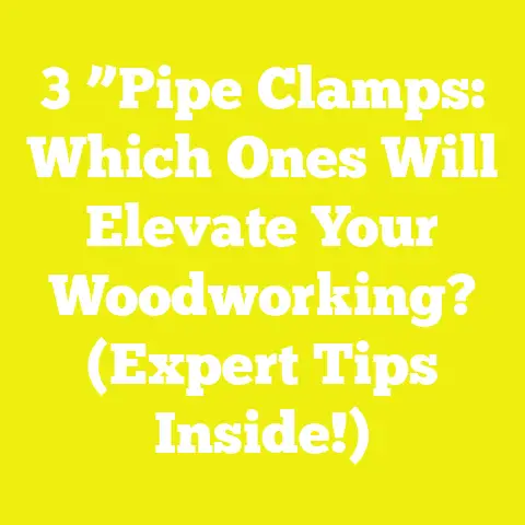 3 ''Pipe Clamps: Which Ones Will Elevate Your Woodworking? (Expert Tips ...