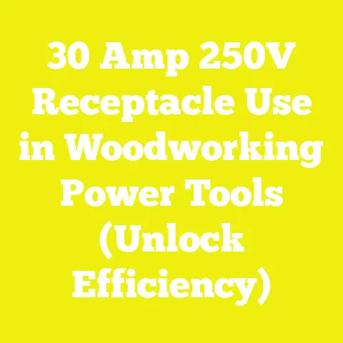 30 Amp 250V Receptacle Use in Woodworking Power Tools (Unlock Efficiency)