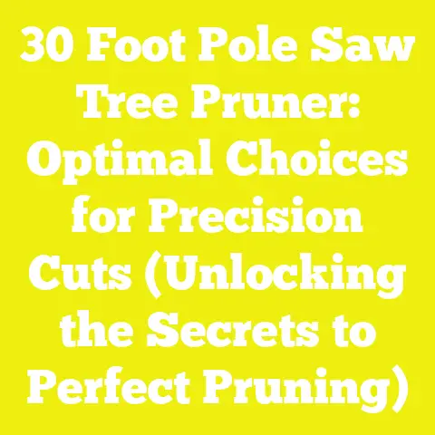 30 Foot Pole Saw Tree Pruner: Optimal Choices for Precision Cuts ...