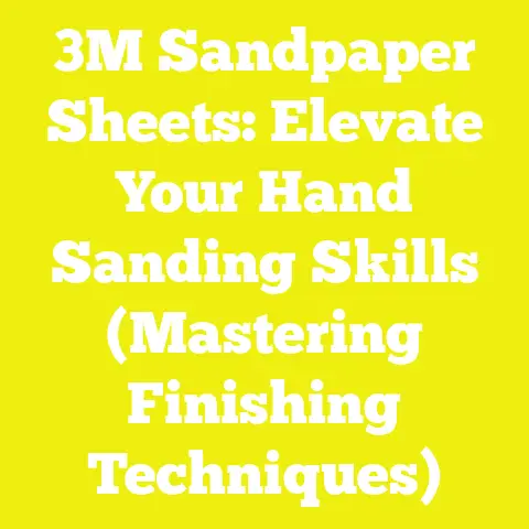 3M Sandpaper Sheets: Elevate Your Hand Sanding Skills (Mastering ...