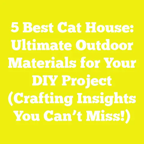 5 Best Cat House: Ultimate Outdoor Materials for Your DIY Project ...
