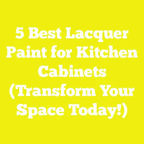 5 Best Lacquer Paint for Kitchen Cabinets (Transform Your Space Today!)