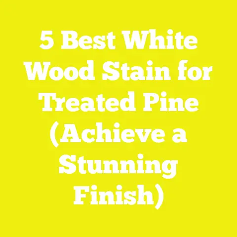 5 Best White Wood Stain for Treated Pine (Achieve a Stunning Finish)