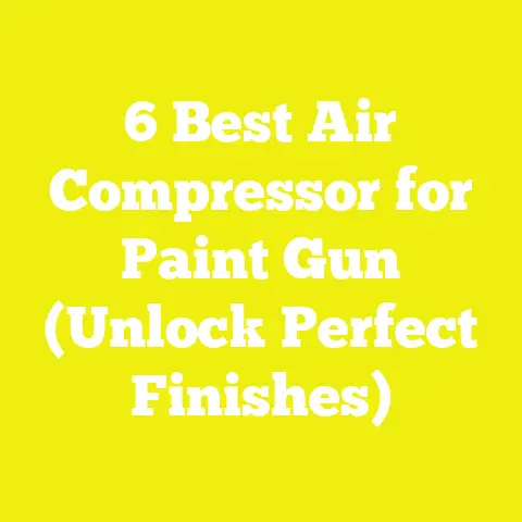 6 Best Air Compressor for Paint Gun (Unlock Perfect Finishes)