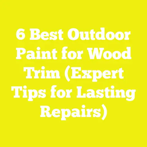 6 Best Outdoor Paint for Wood Trim (Expert Tips for Lasting Repairs)