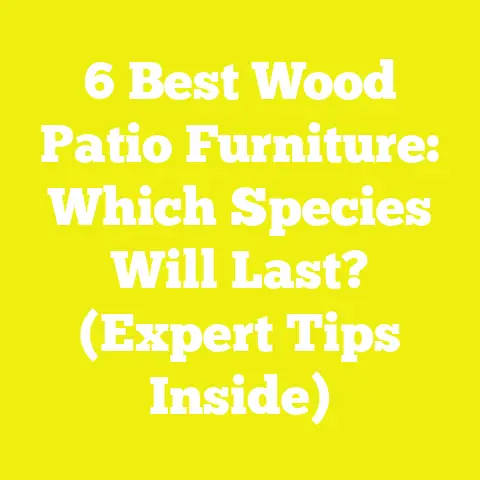 6 Best Wood Patio Furniture: Which Species Will Last? (Expert Tips Inside)