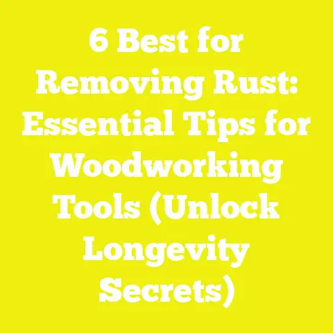 6 Best for Removing Rust: Essential Tips for Woodworking Tools (Unlock ...