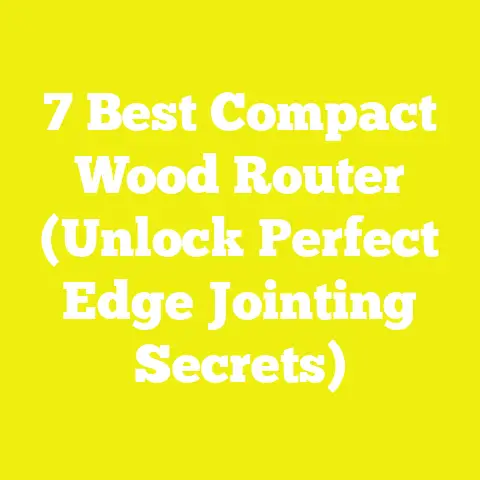 7 Best Compact Wood Router (Unlock Perfect Edge Jointing Secrets)