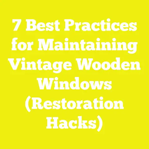 7 Best Practices for Maintaining Vintage Wooden Windows (Restoration Hacks)
