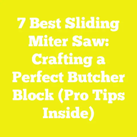 7 Best Sliding Miter Saw: Crafting a Perfect Butcher Block (Pro Tips ...