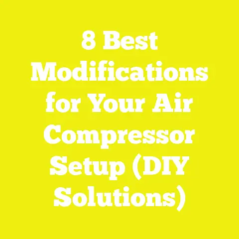 8 Best Modifications for Your Air Compressor Setup (DIY Solutions)