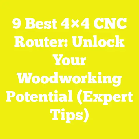 9 Best 4x4 CNC Router: Unlock Your Woodworking Potential (Expert Tips)