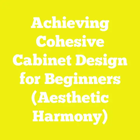Achieving Cohesive Cabinet Design for Beginners (Aesthetic Harmony)