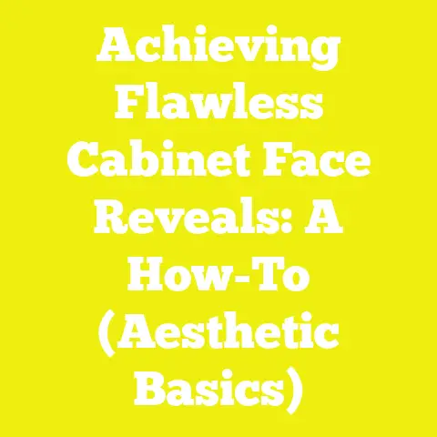 Achieving Flawless Cabinet Face Reveals: A How-To (Aesthetic Basics)