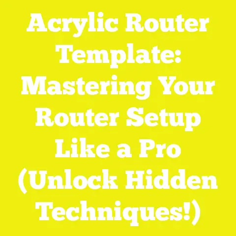 Acrylic Router Template: Mastering Your Router Setup Like a Pro (Unlock ...
